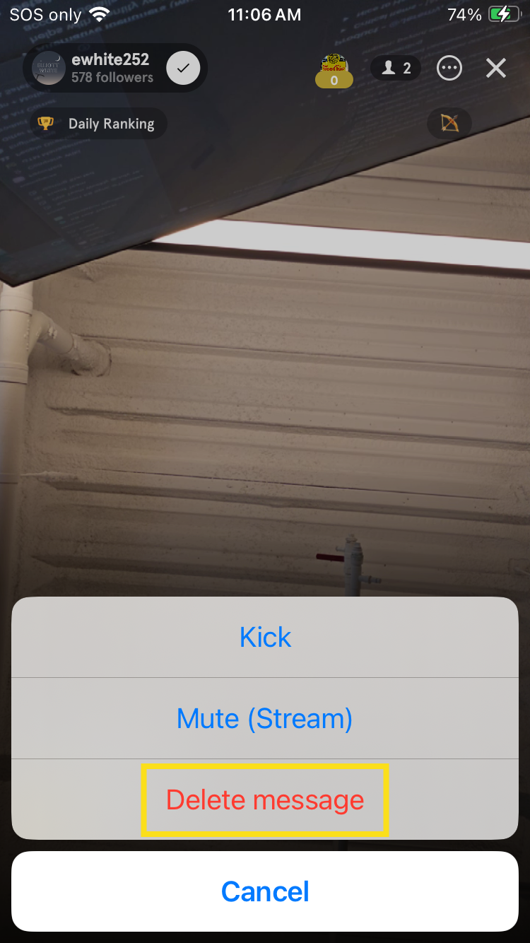 How to Delete Comments From My Stream – Favorited Help Center